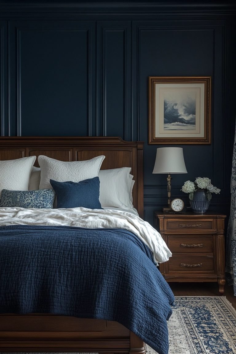 29 Cozy Bedroom Blue Ideas To Make Your Room Feel Like A Sanctuary ...