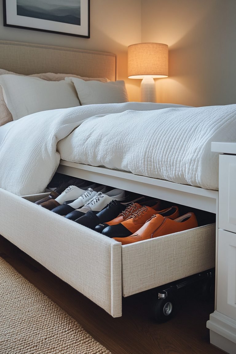 29 Shoe Storage Ideas For Small Spaces To Help You Stay Organized ...
