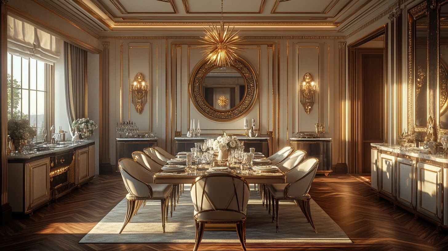 29 Art Deco Dining Room Ideas For A Glamorous Dining Experience ...