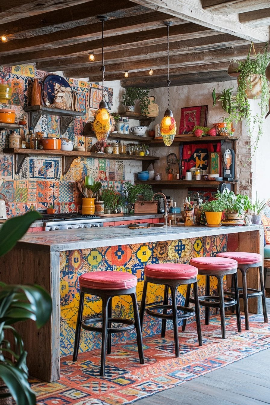 29 Coastal Boho Kitchen Ideas To Bring Beachy Vibes Indoors - Courtneys ...