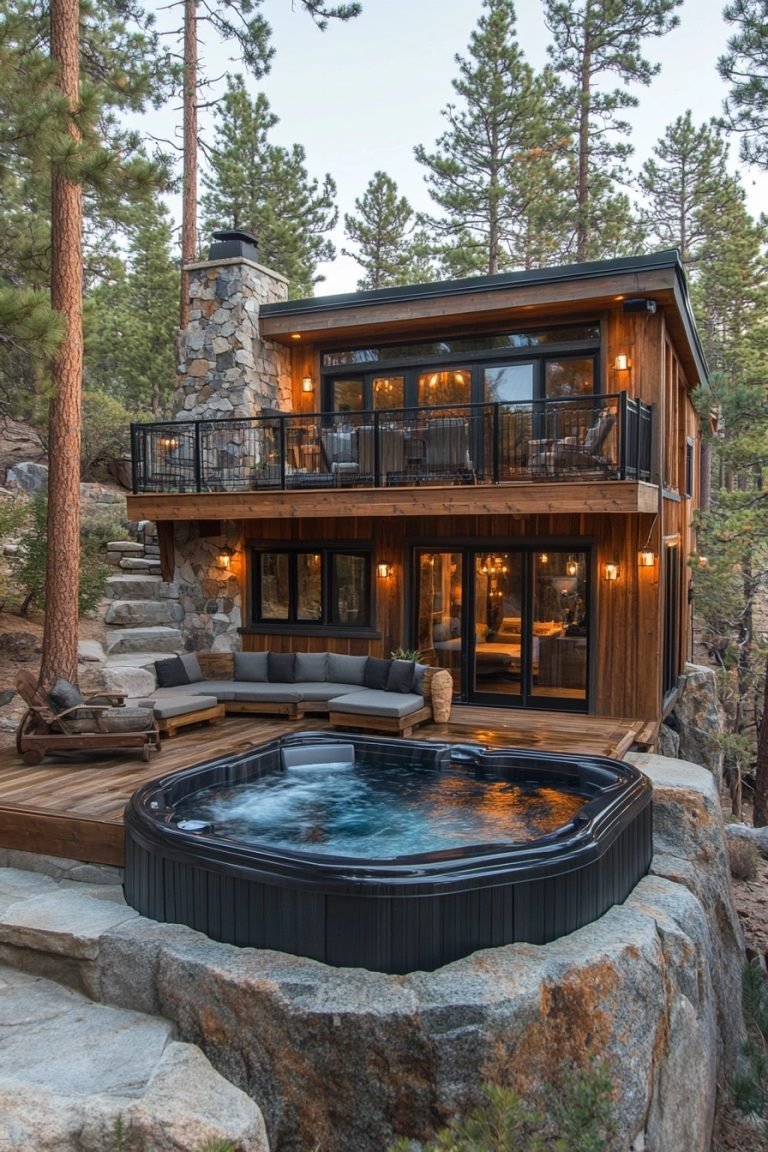 29 Small Cabin Exterior Ideas To Create A Picture-Perfect Getaway ...
