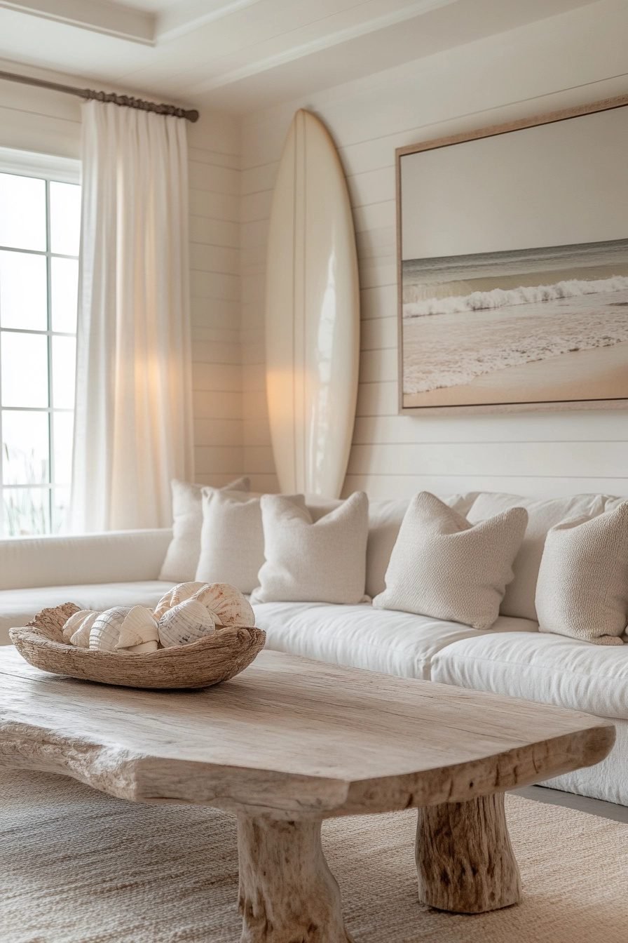 29 Beach Lounge Room Ideas: From Sandy Tones To Ocean Blues - Courtneys ...