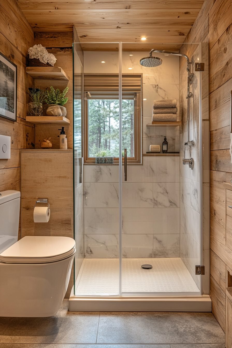 29 Small Cabin Bathroom Ideas For A Rustic-Chic Look - Courtneys World