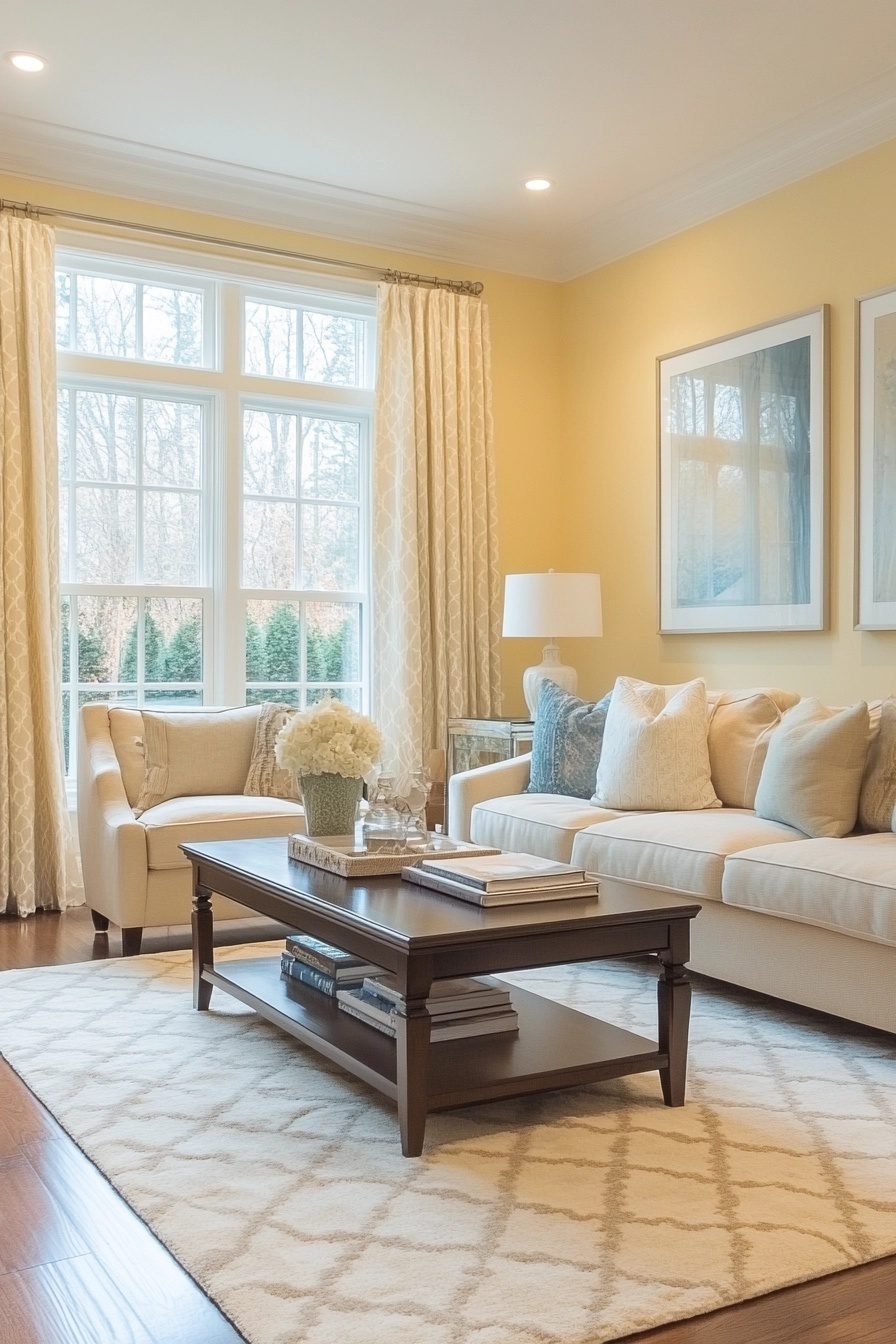 29 Yellow Living Room Ideas To Bring Vibrancy And Charm - Courtneys World