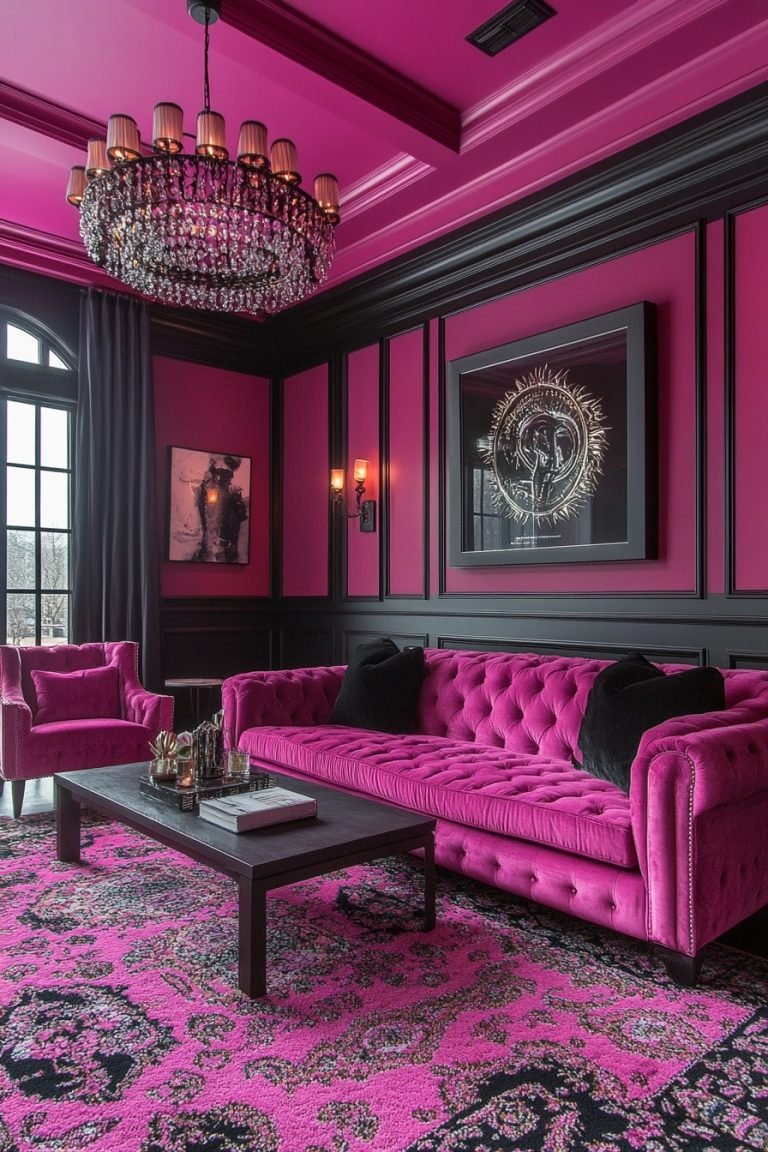 29 Pink Living Room Ideas For A Soft And Feminine Touch - Courtneys World