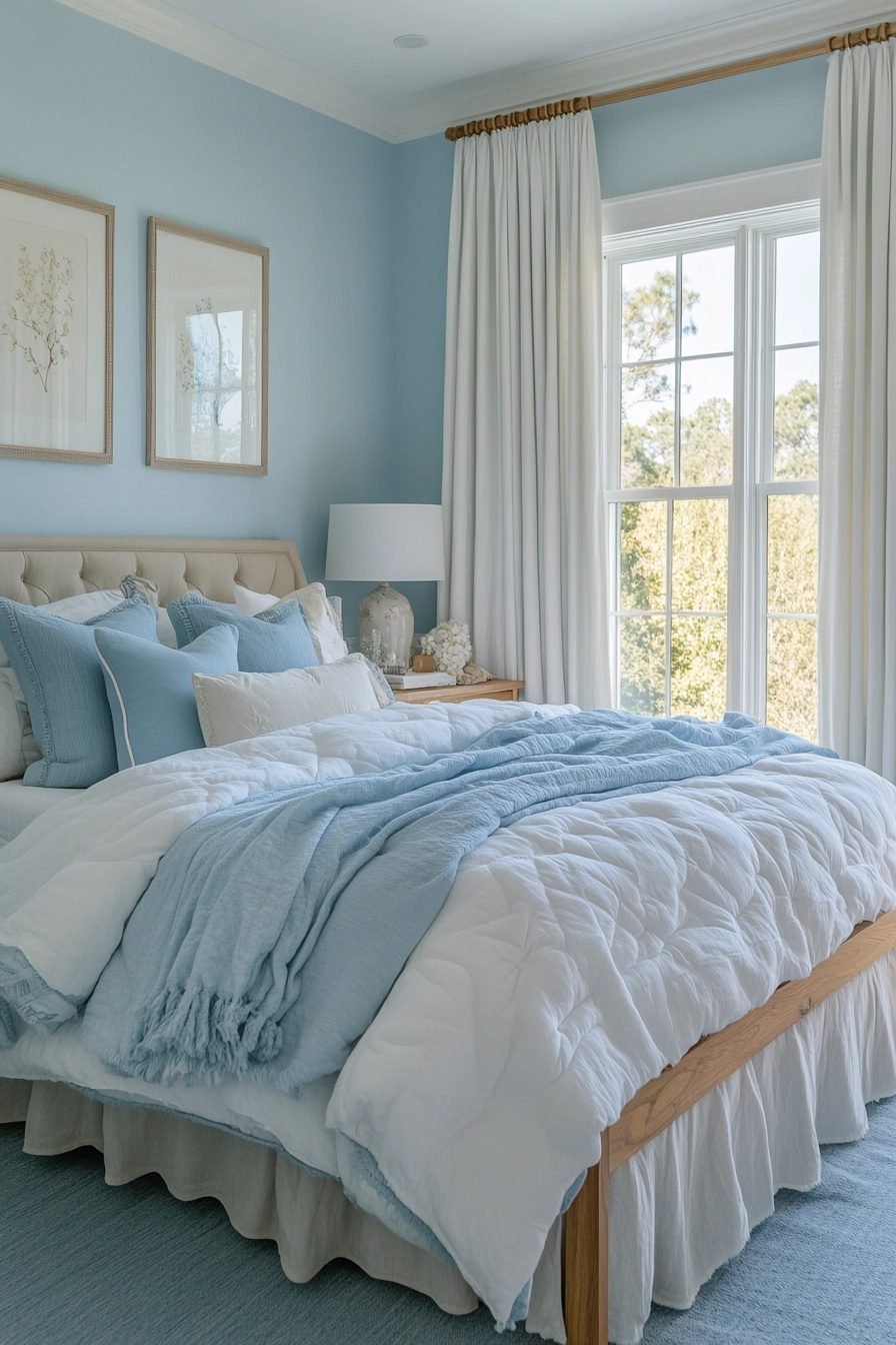 29 Blue Fantasy Bedroom Ideas That Will Turn Your Room Into A ...