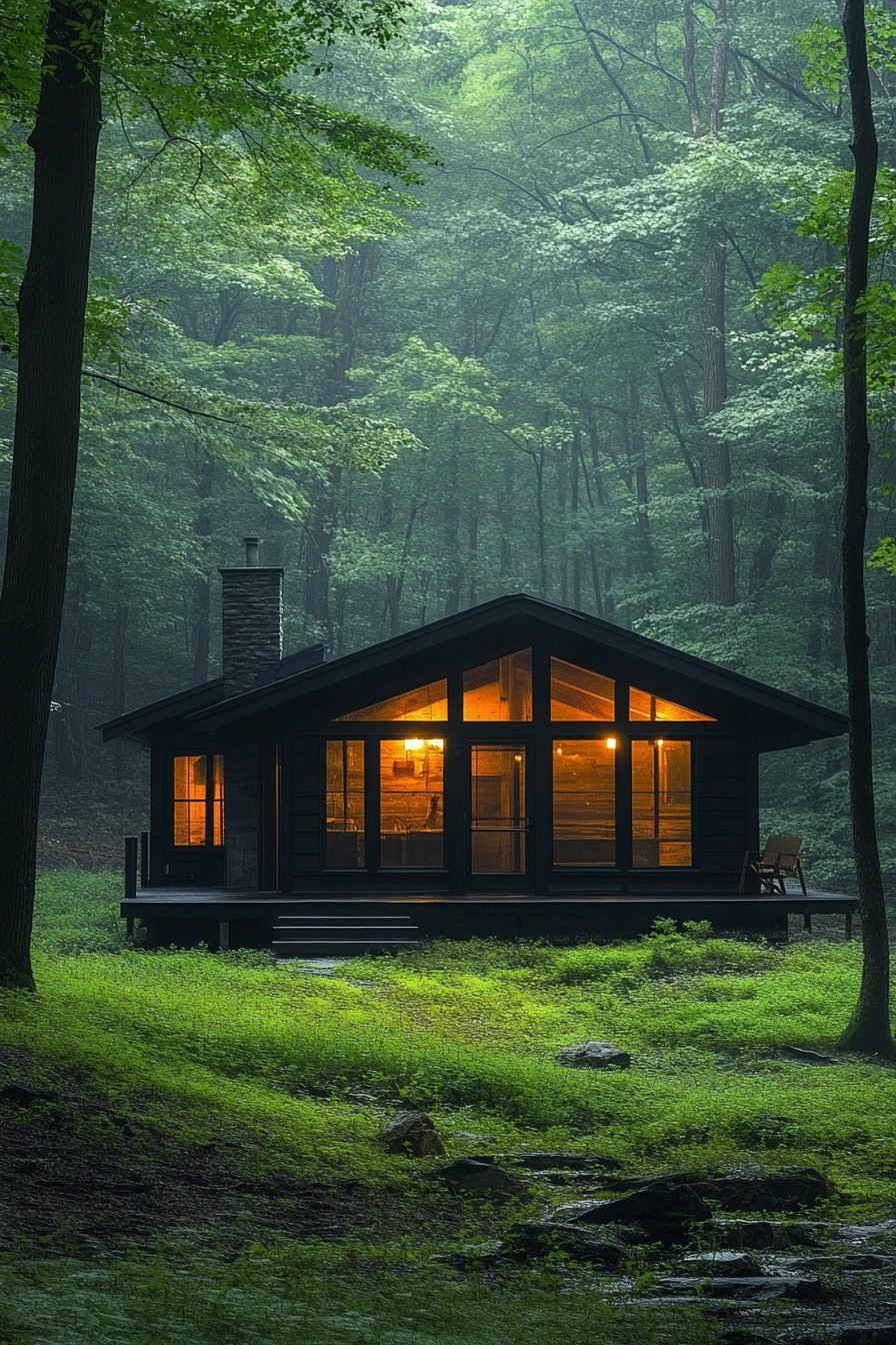 29 Small Cabin Exterior Ideas To Create A Picture-Perfect Getaway ...