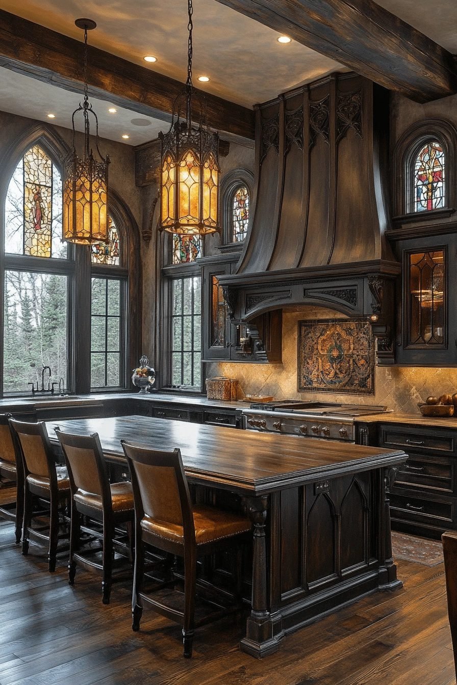 29 Western Gothic Kitchen Ideas For A Unique And Edgy Design ...