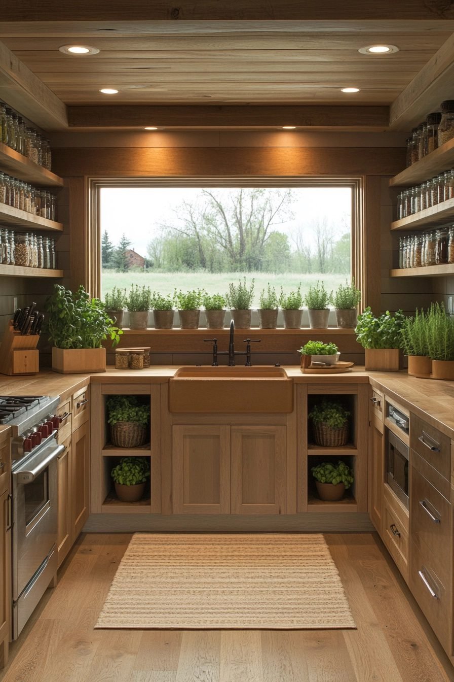29 Earthy Kitchen Ideas To Incorporate Natural Materials And Tones ...