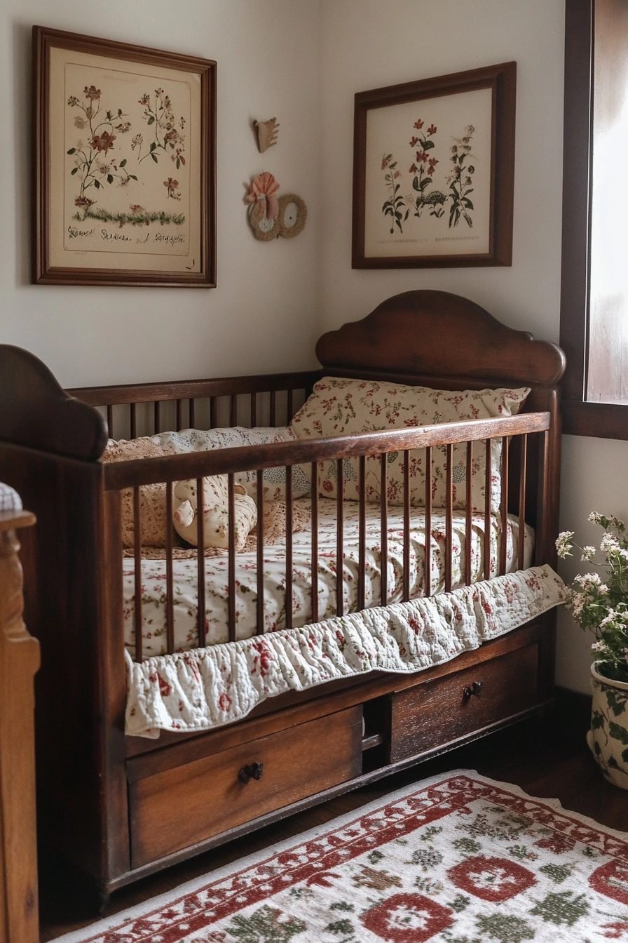 29 Cottagecore Nursery Ideas For A Whimsical Baby Retreat - Courtneys World