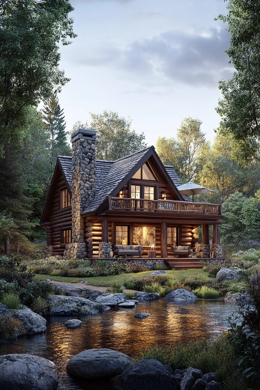 29 Small Cabin Exterior Ideas To Create A Picture-Perfect Getaway ...