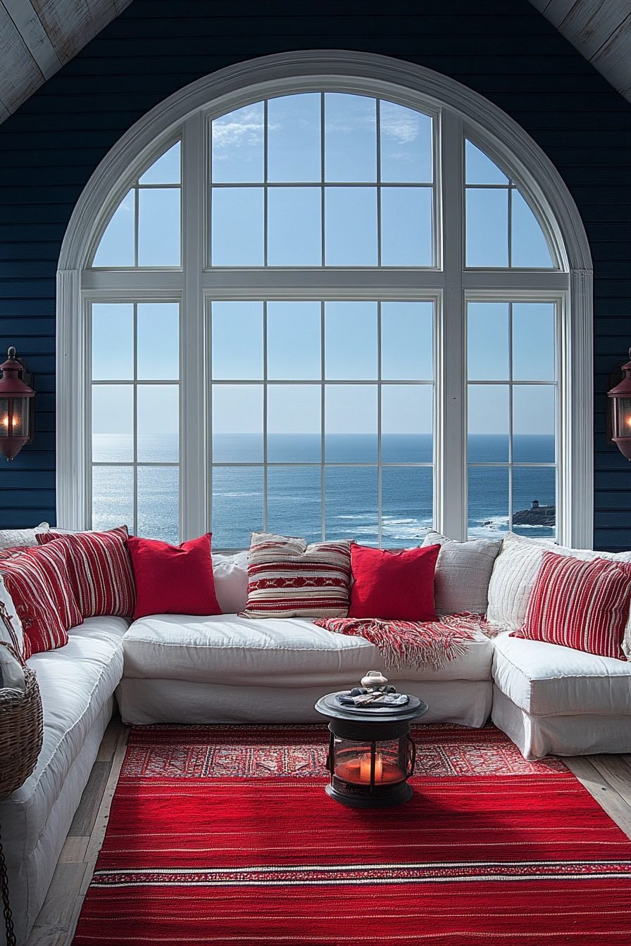 29 Beach Lounge Room Ideas: From Sandy Tones To Ocean Blues - Courtneys ...