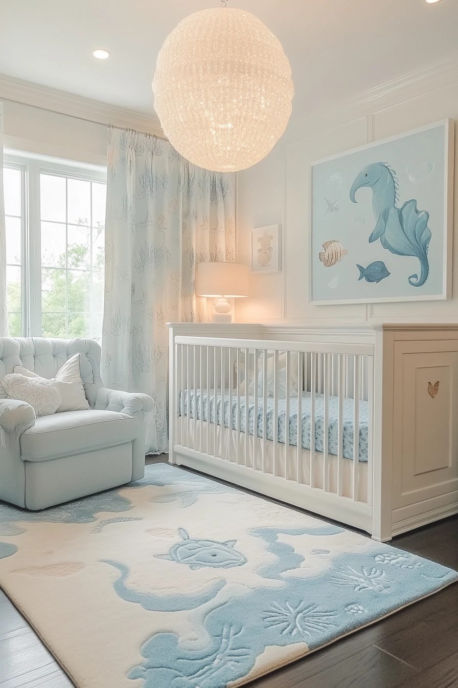 29 Ocean Nursery Ideas To Bring Underwater Magic To Your Baby’s Space ...