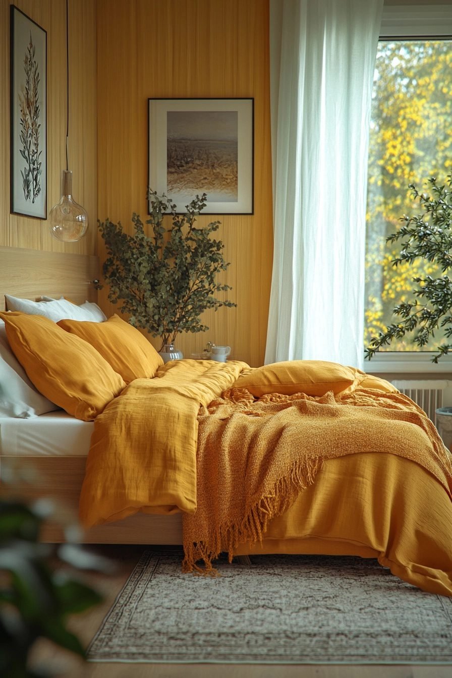 29 Yellow Boho Bedroom Ideas For A Bright And Cheerful Retreat ...