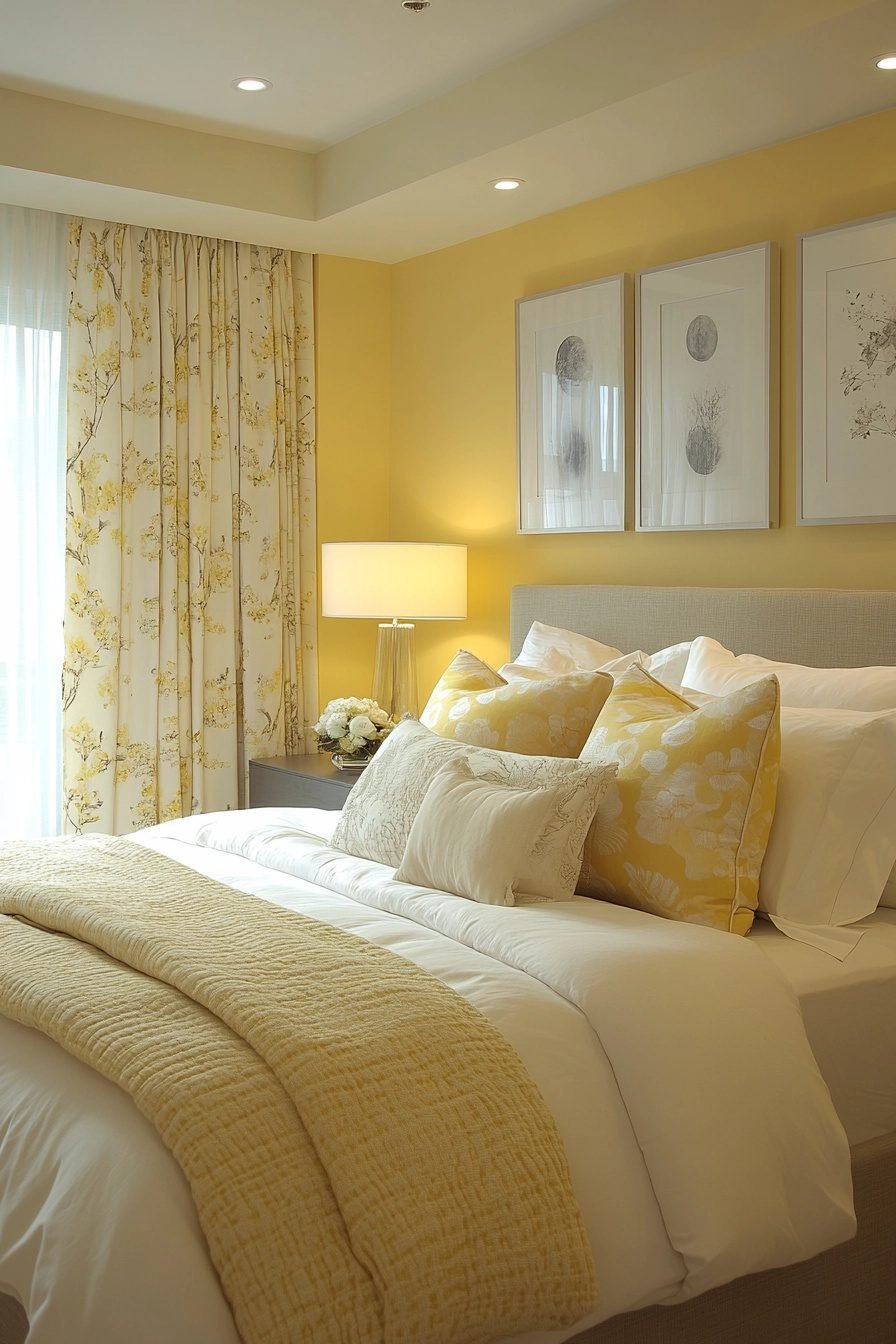 29 Yellow Fantasy Bedroom Ideas To Bring Sunshine And Magic Into Your ...