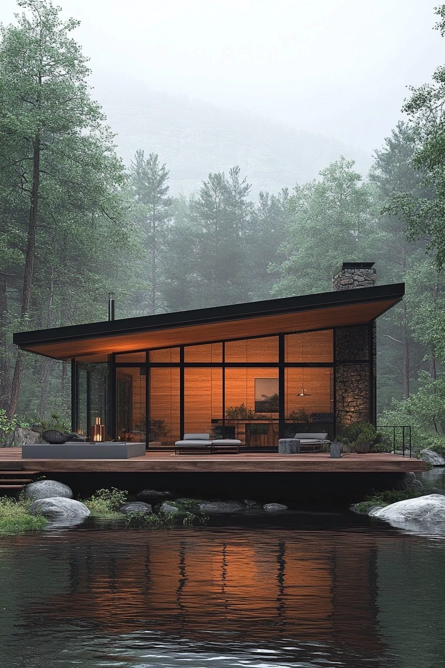 29 Small Cabin Exterior Ideas To Create A Picture-Perfect Getaway ...