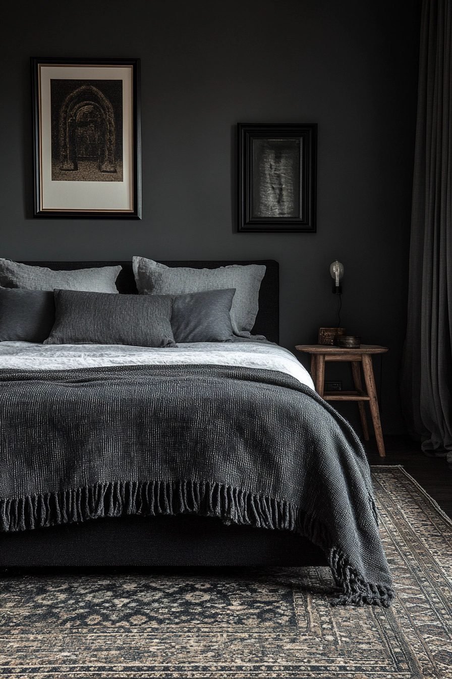 29 Gray Boho Bedroom Ideas That Combine Minimalism With Boho Charm ...