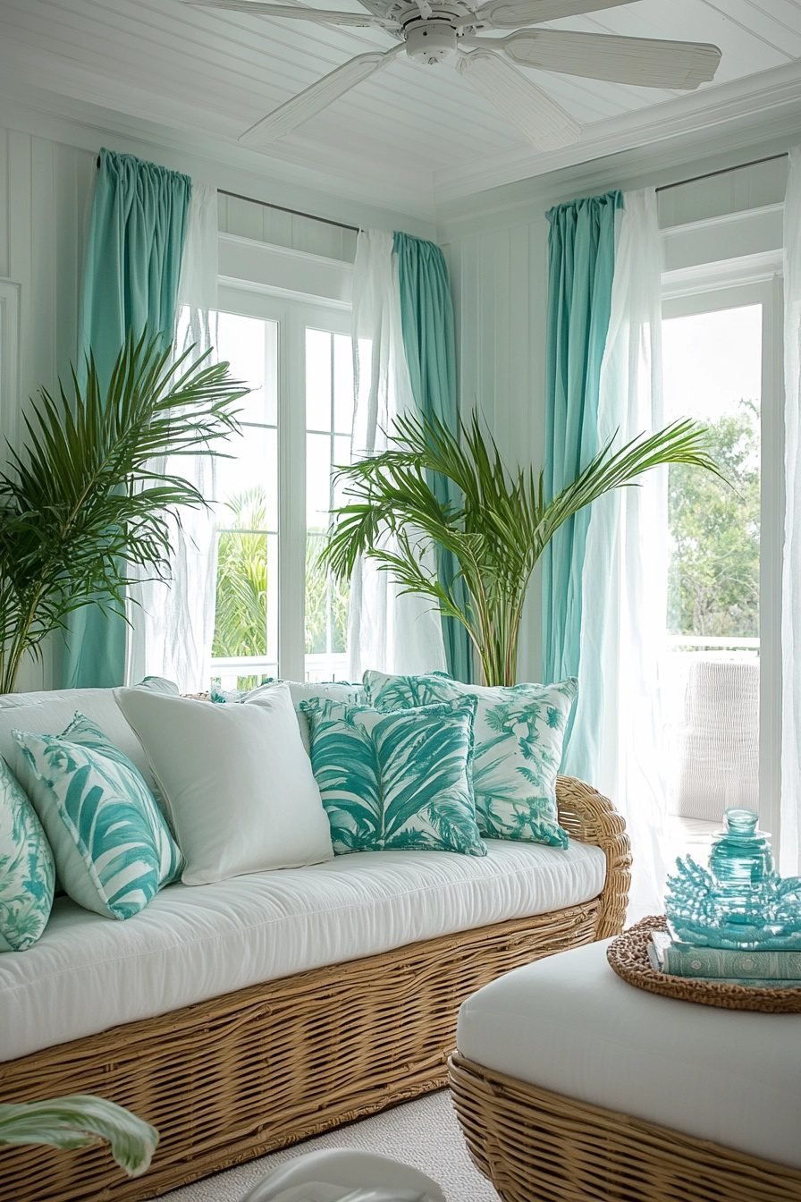 29 Beach Lounge Room Ideas: From Sandy Tones To Ocean Blues - Courtneys ...