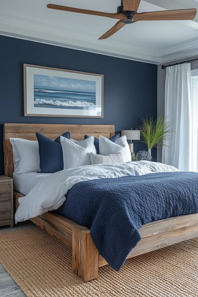 29 Coastal Farmhouse Bedroom Ideas For A Dreamy Seaside Retreat ...