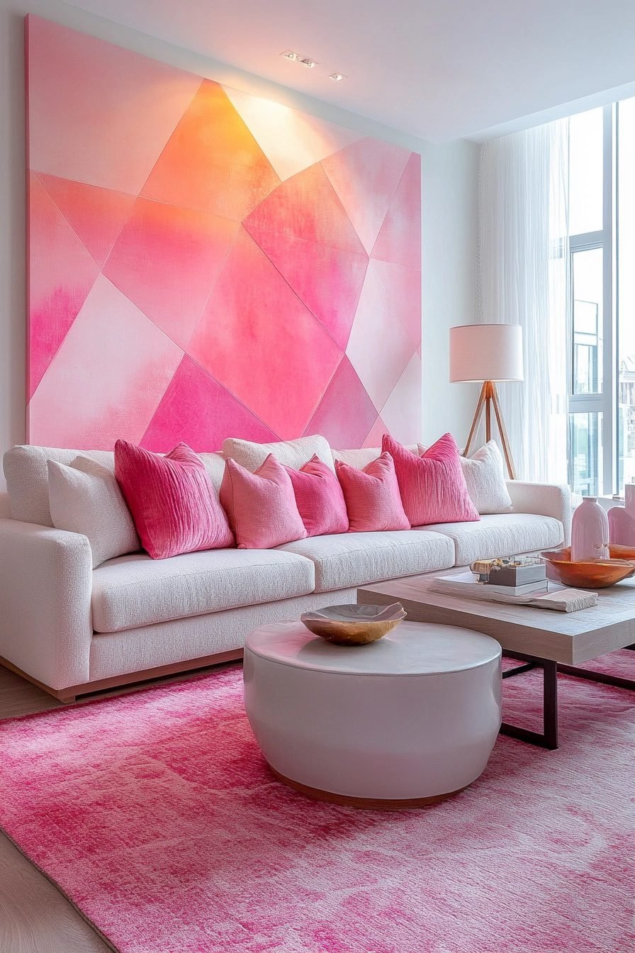 29 Pink Living Room Ideas For A Soft And Feminine Touch - Courtneys World