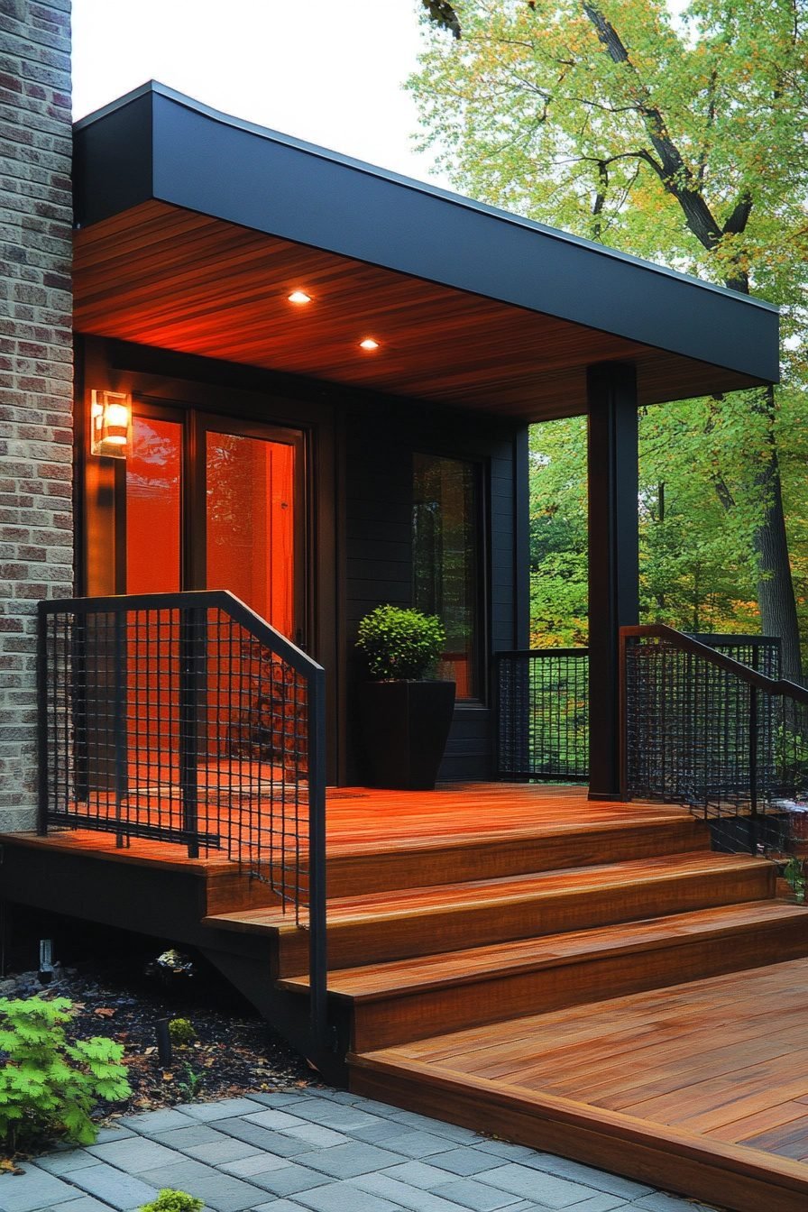 29 Contemporary Front Porches Ideas For A Sleek And Inviting Entrance ...