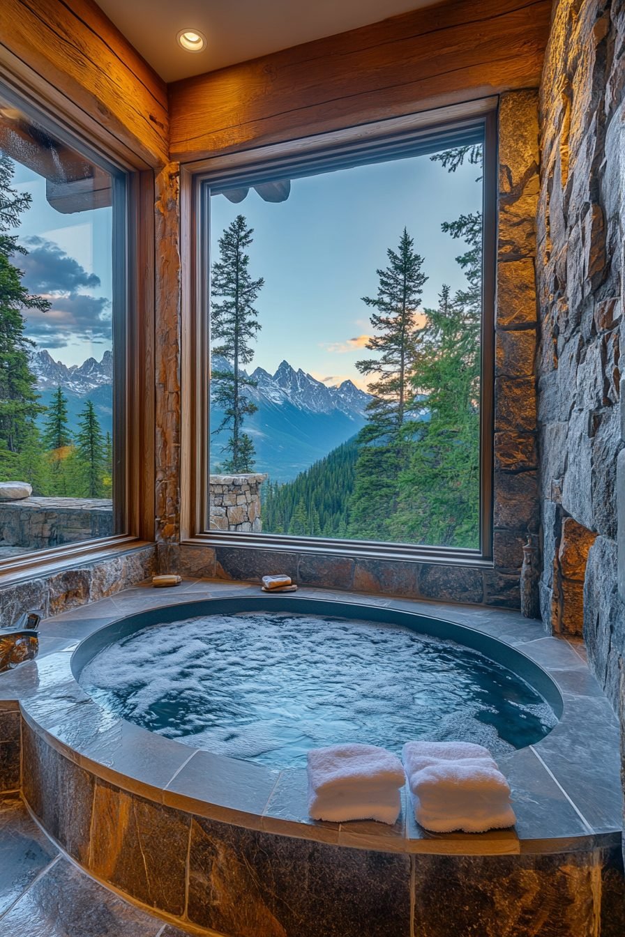 29 Small Log Cabin Interior Bathroom Ideas For A Perfectly Cozy Upgrade ...