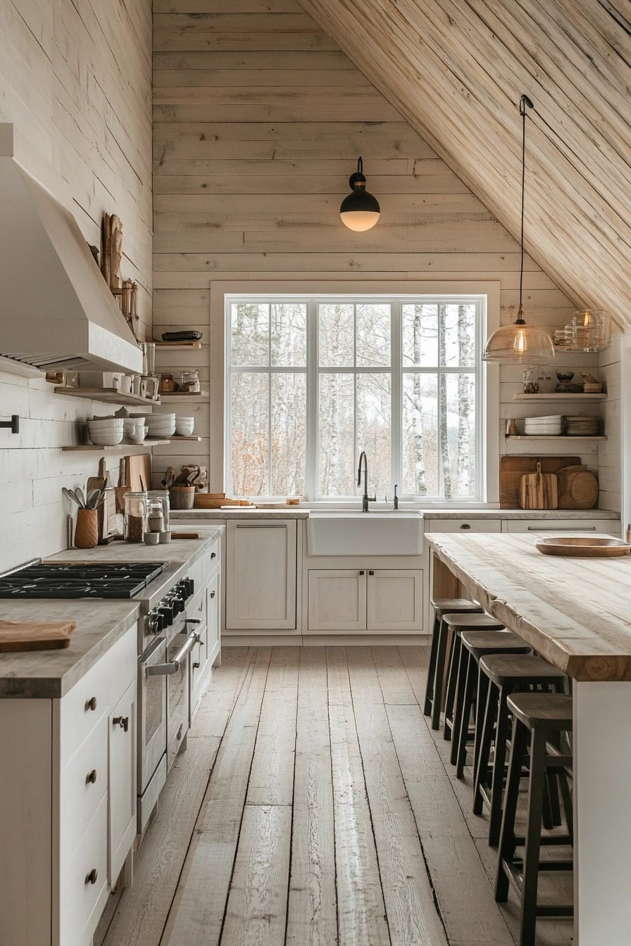 29 Small Cabin Interior Kitchen Ideas To Transform Your Compact Cooking ...