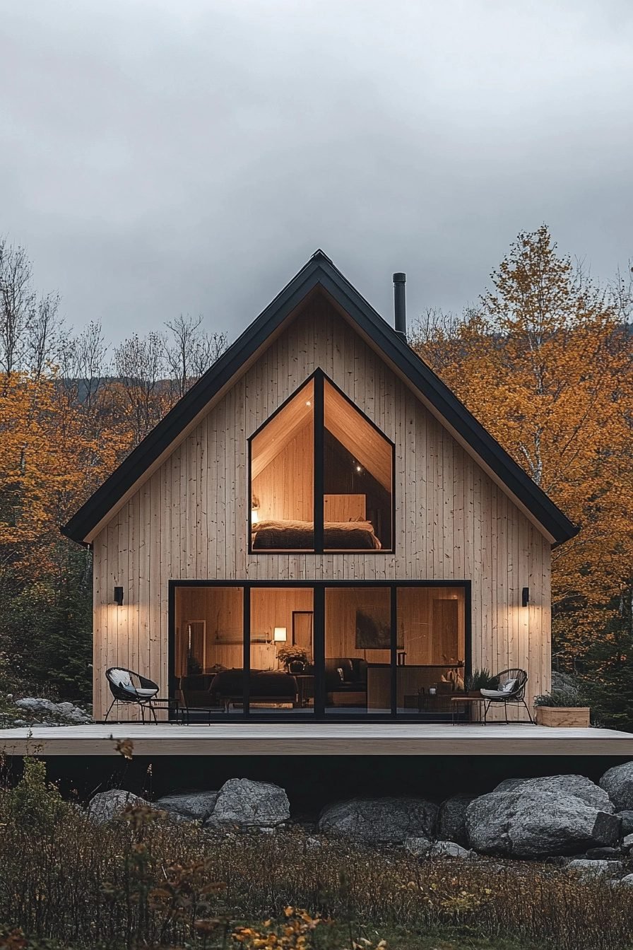 29 Small Cabin Exterior Ideas To Create A Picture-Perfect Getaway ...
