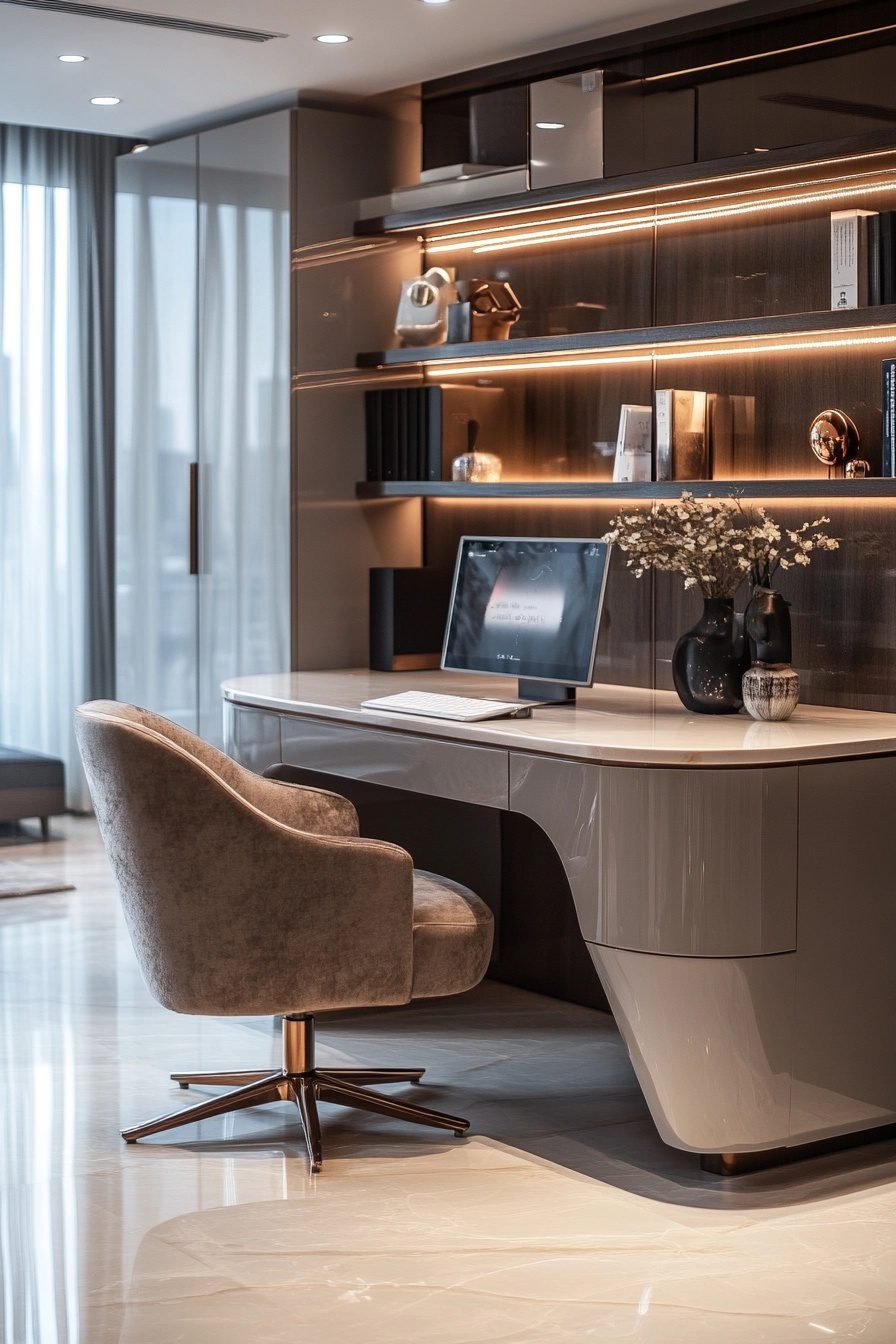 29 Tiny Apartment Home Office Ideas For Ergonomic Small-Space Solutions ...