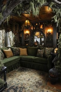 29 Halloween Decor Living Room Ideas For A Stylishly Spooky Makeover ...