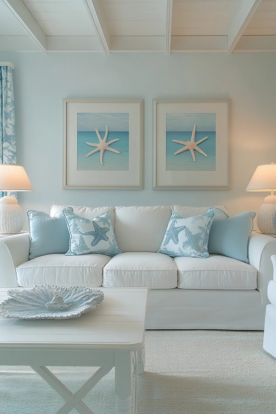 29 Beach Lounge Room Ideas: From Sandy Tones To Ocean Blues - Courtneys ...