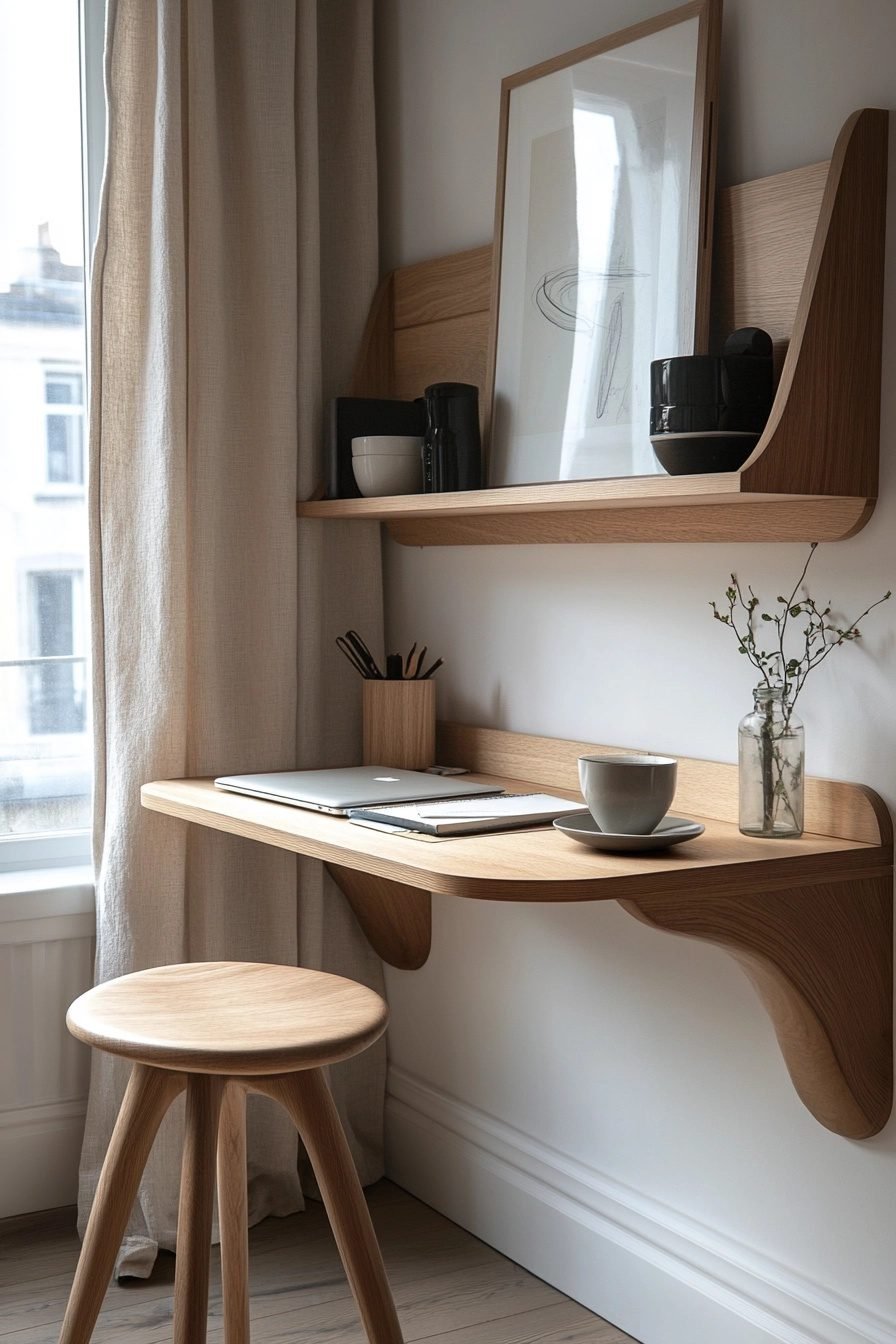 29 Tiny Apartment Home Office Ideas For Ergonomic Small-Space Solutions ...