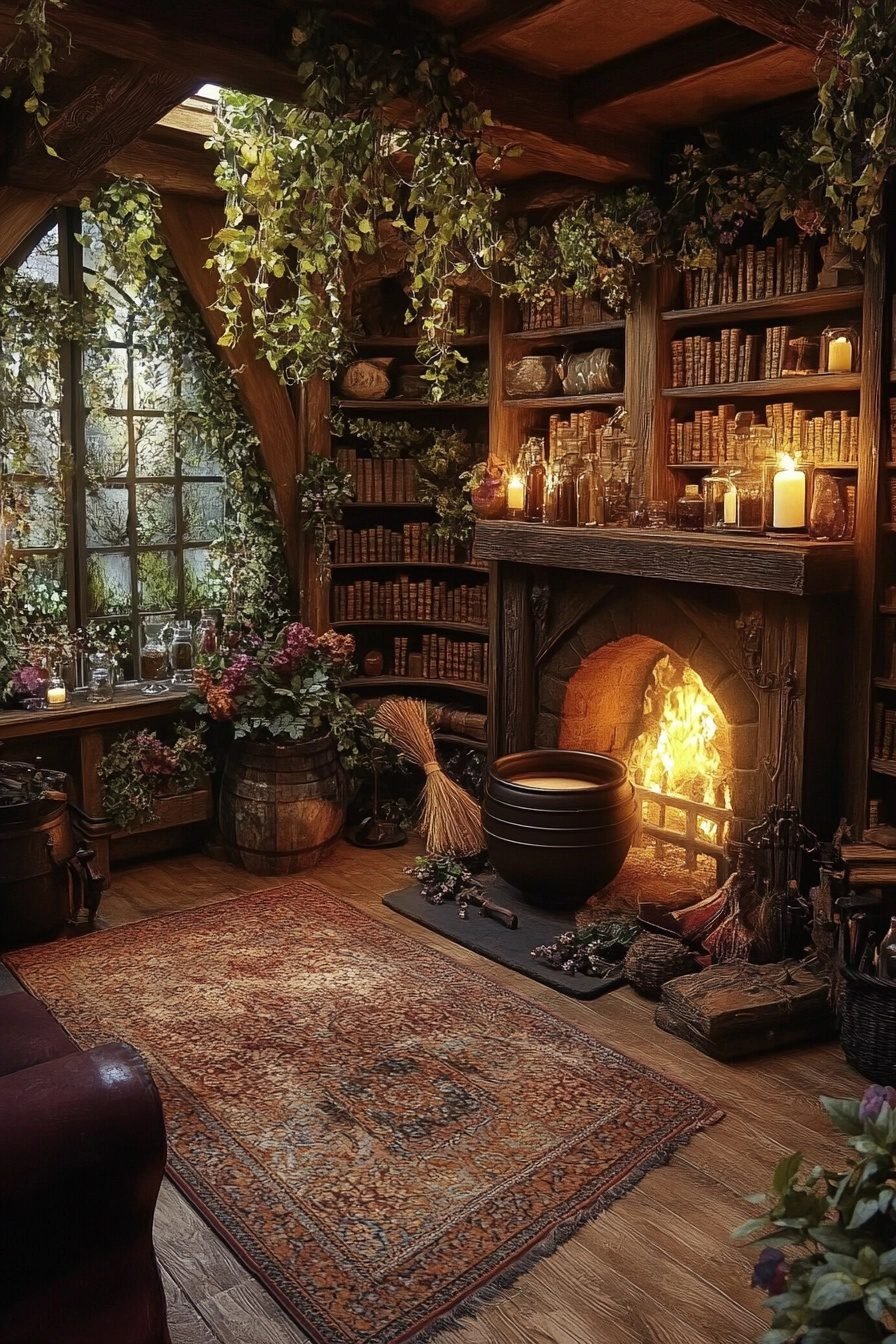 29 Halloween Decor Living Room Ideas For A Stylishly Spooky Makeover ...