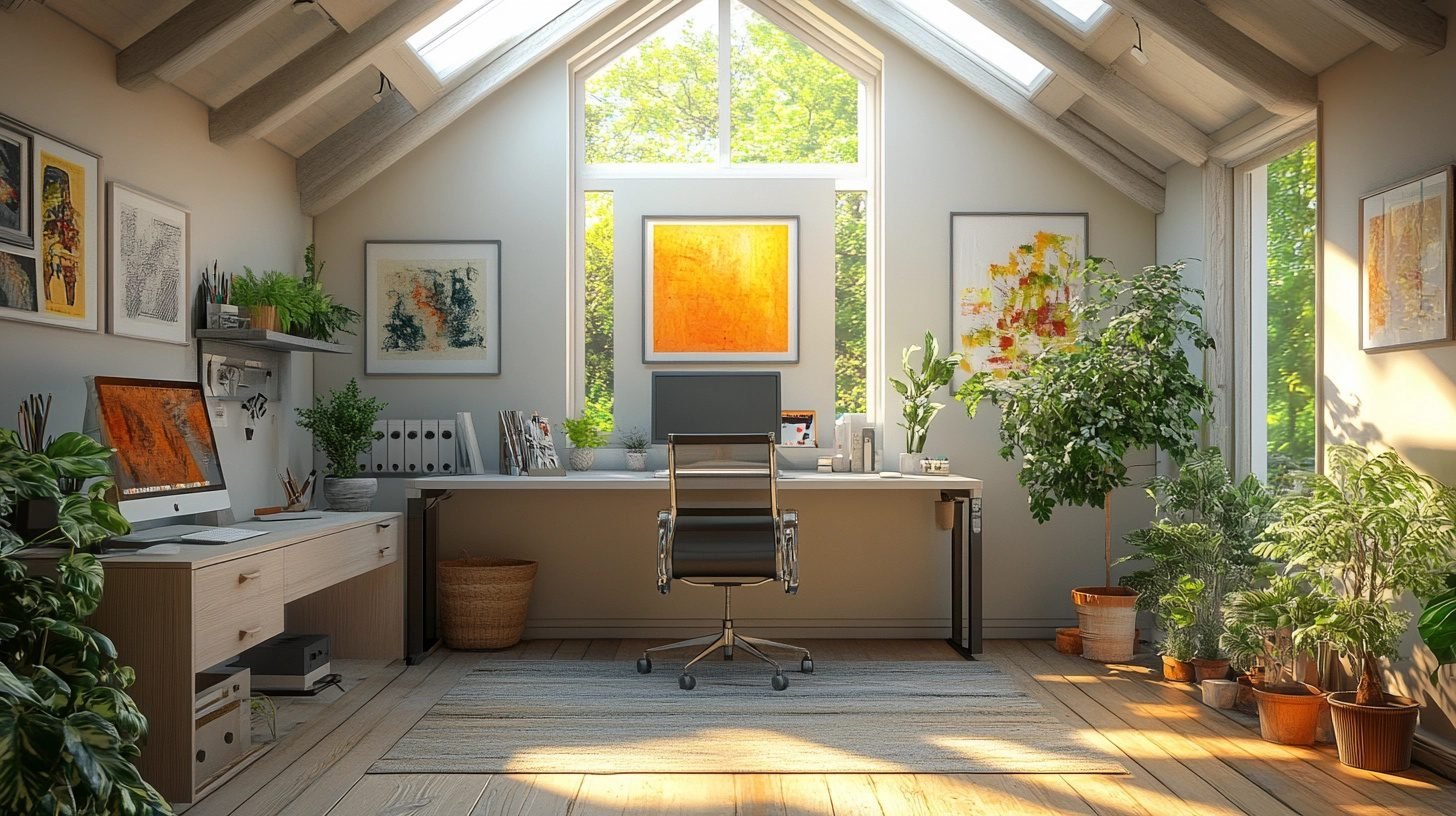 29 Small Cabin Interior Office Ideas For Designing A Small Yet ...