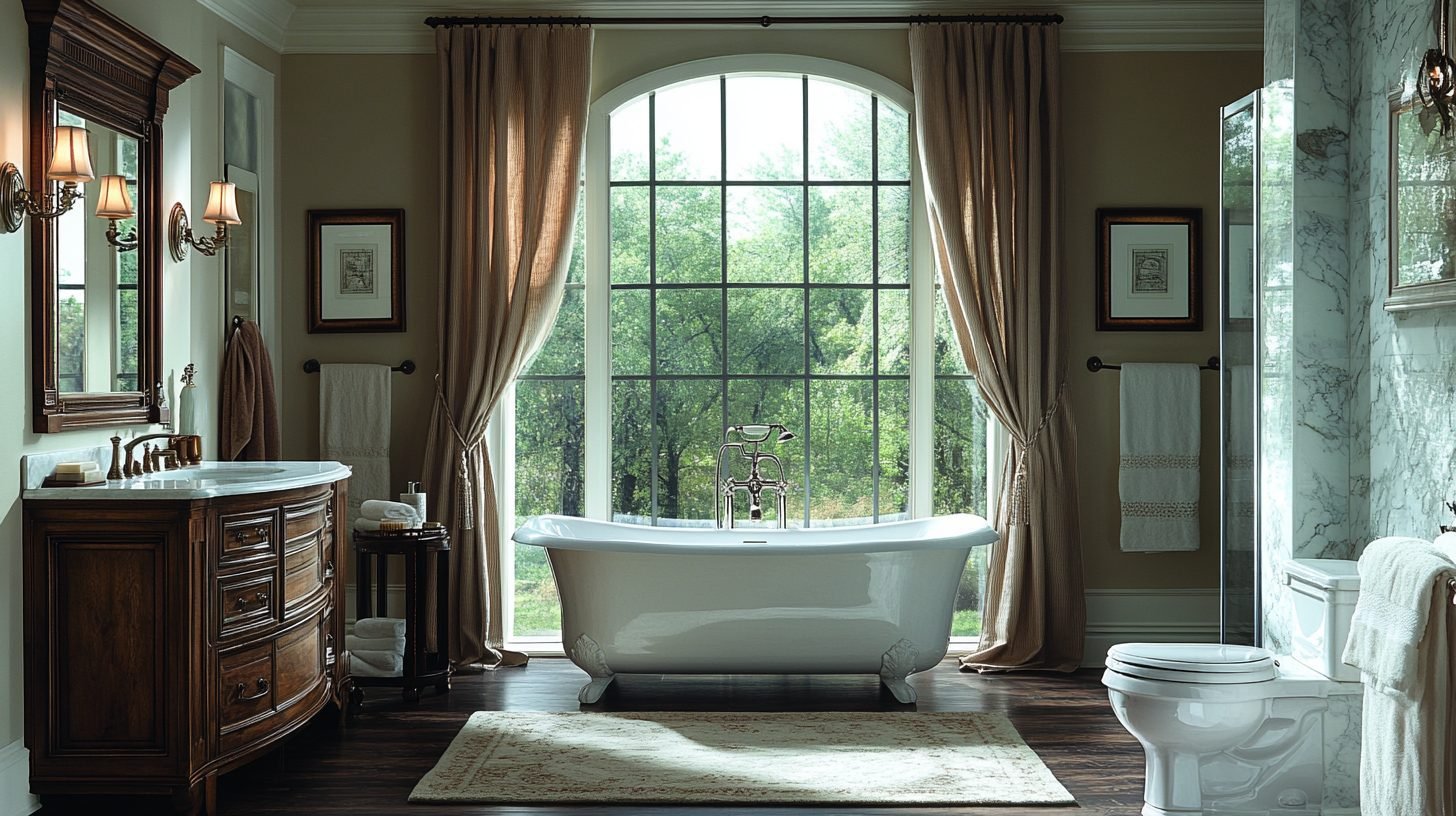 29 Transitional Bathroom Design Ideas For A Modern Yet Traditional Look ...