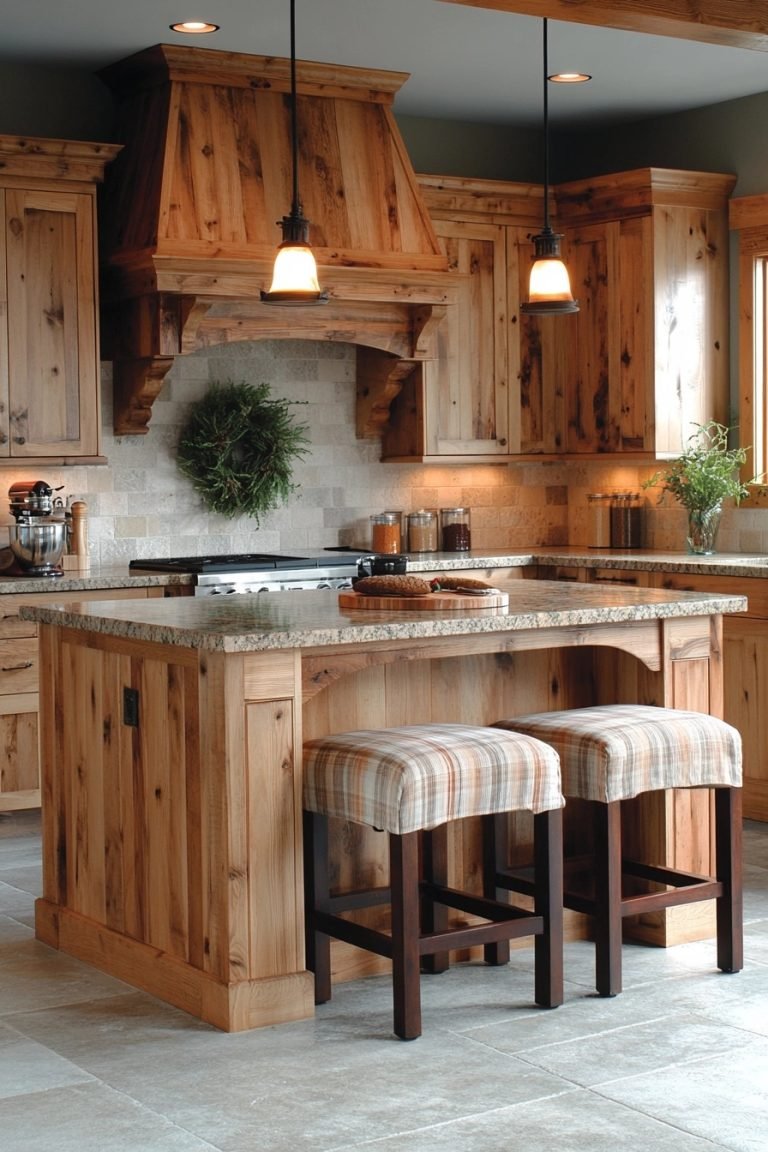 19 Rustic Kitchen Cabinets To Add Natural Beauty To Your Home ...