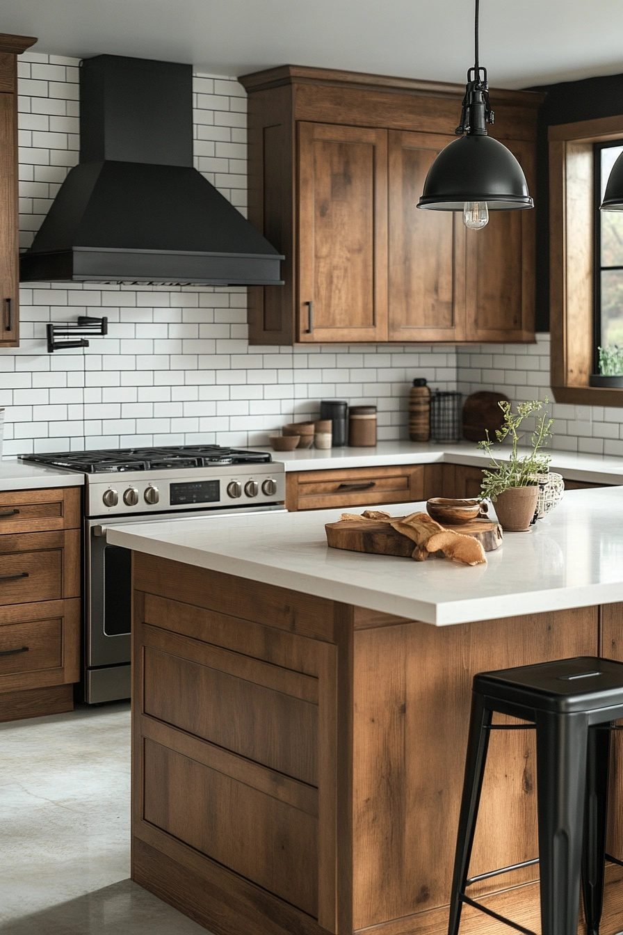 19 Brown Kitchen Cabinets To Elevate Your Kitchen With Natural Tones ...