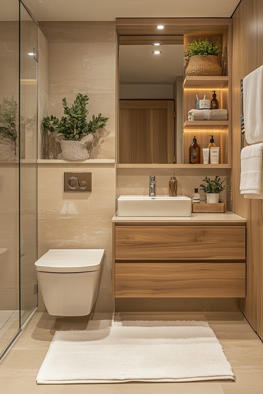 29 Little Cabin Bathroom Ideas That Make Small Spaces Shine - Courtneys ...