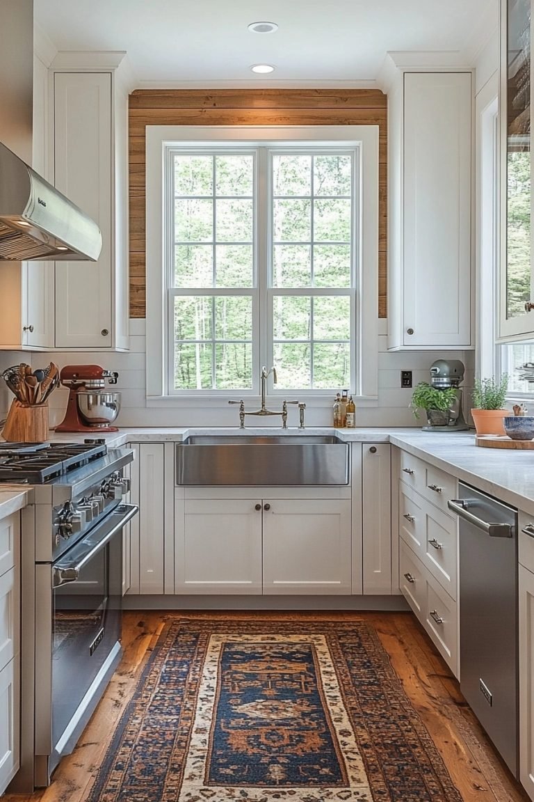 29 Little Cabin Kitchen Ideas For A Warm And Inviting Cooking Area ...