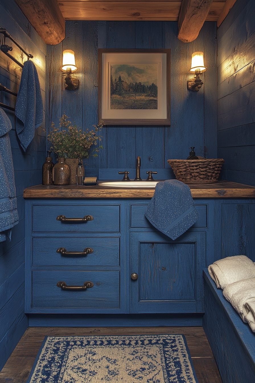 29 Blue Bathroom Decor Ideas For A Fresh And Modern Look - Courtneys World