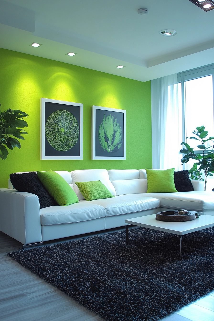 29 Green Living Room Ideas To Refresh Your Home's Style - Courtneys World