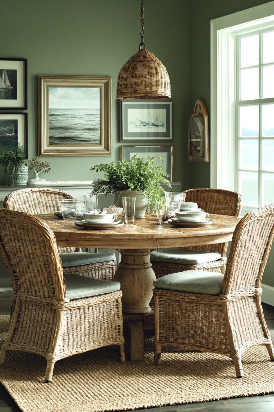 29 Sage Green Dining Room Ideas To Bring A Refreshing Touch To Your ...