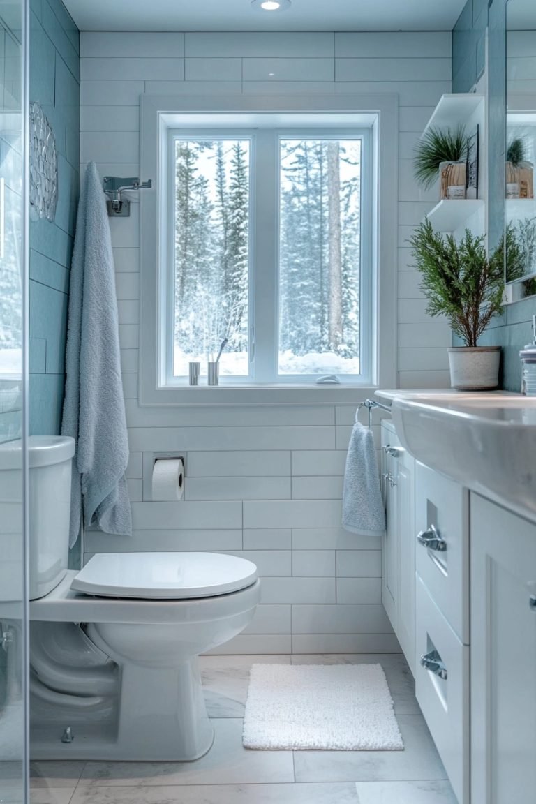 29 Little Cabin Bathroom Ideas That Make Small Spaces Shine - Courtneys ...