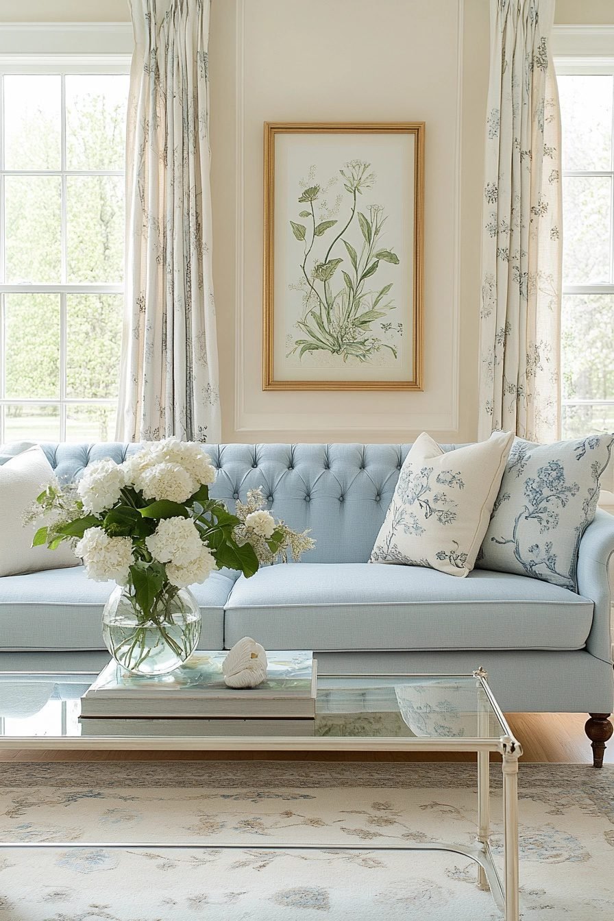 29 Blue Couch Living Room Ideas For A Calm And Sophisticated Vibe ...