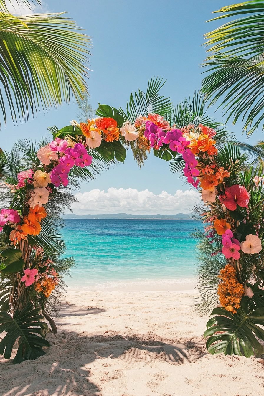 29 Boho Wedding Arch Ideas To Create A Dreamy Backdrop - Courtneys World