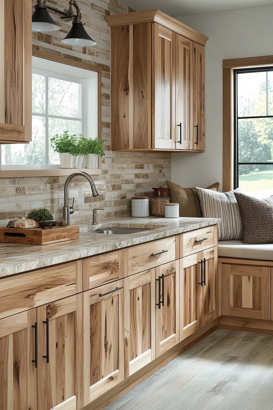 19 Hickory Kitchen Cabinets For A Timeless And Durable Design ...