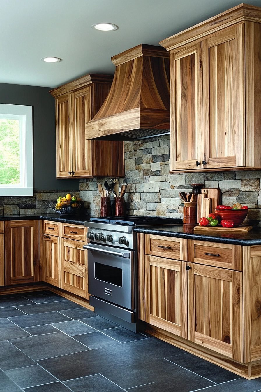 19 Hickory Kitchen Cabinets For A Timeless And Durable Design ...