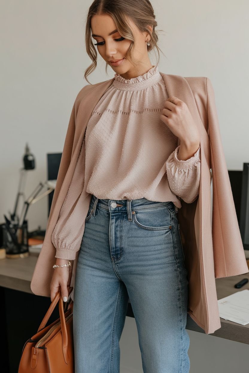 Stay Comfortable Yet Professional With These Casual Office Outfit Ideas
