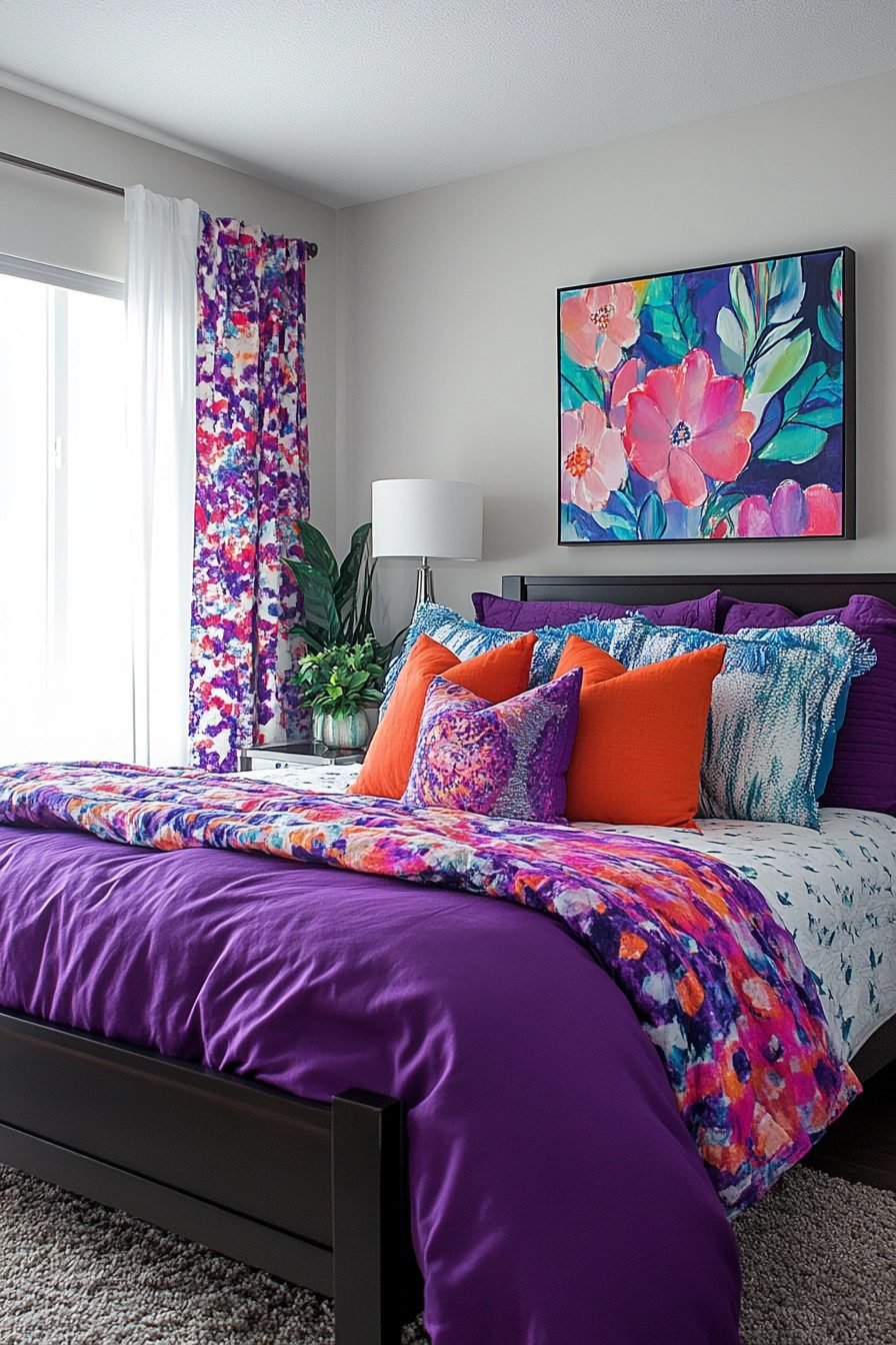 29 Colorful Eclectic Bedroom Ideas To Make Your Space Feel Lively And ...