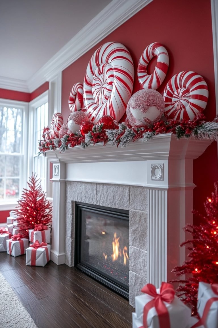 29 Fireplace Christmas Decorations To Make Your Holiday Shine ...